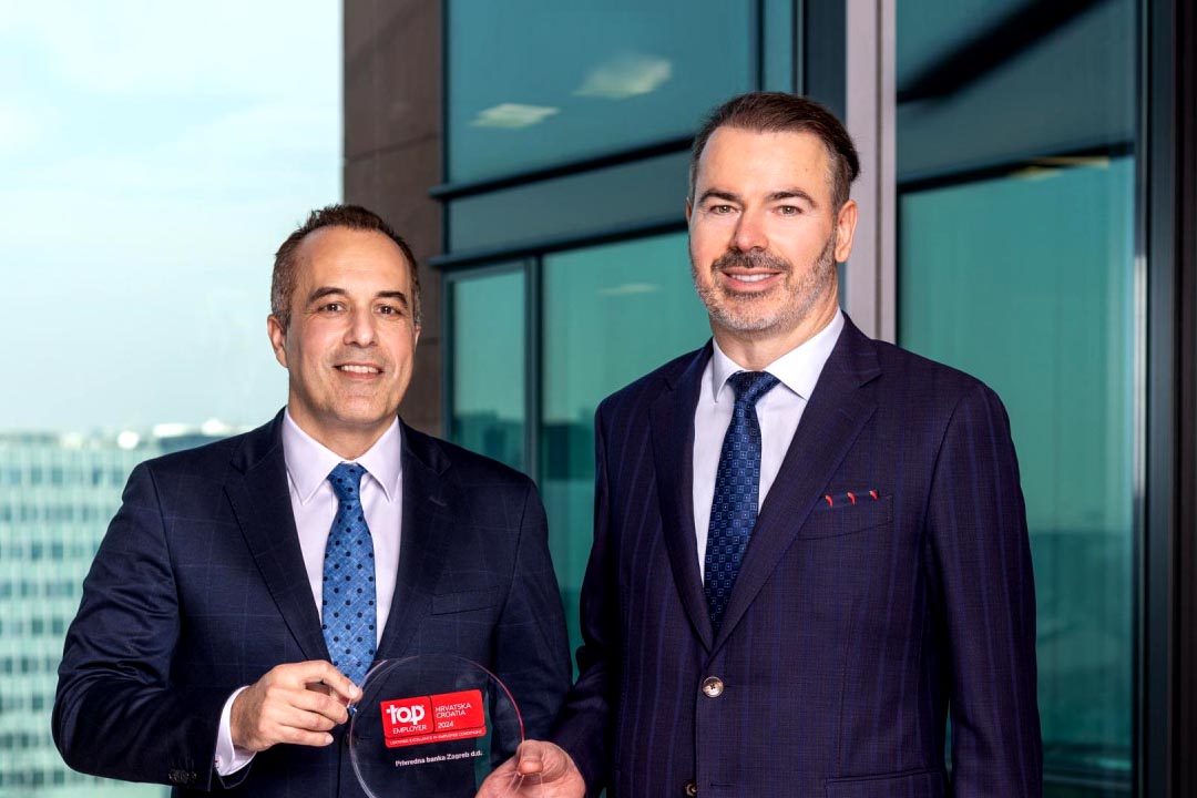 Privredna Banka Zagreb Honored with Top Employer Croatia Certificate ...