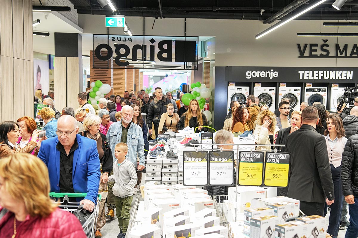Bingo City Center Ilidža Reopens After €5.1 Million Revamp - The Region