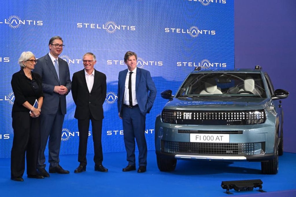 Fiat Grande Panda Unveiled in Kragujevac as Stellantis Begins Electric ...