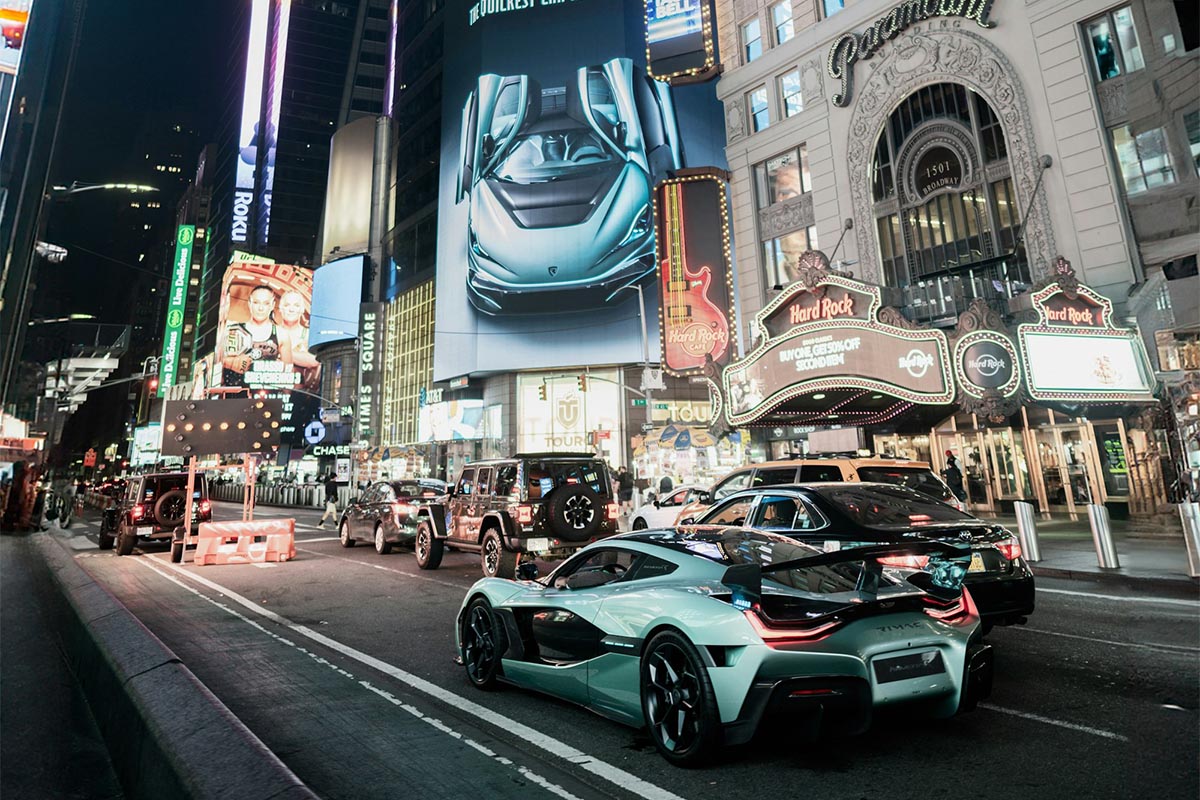 Rimac Automobili Unveils Nevera R Hypercar on U.S. East Coast Tour ...