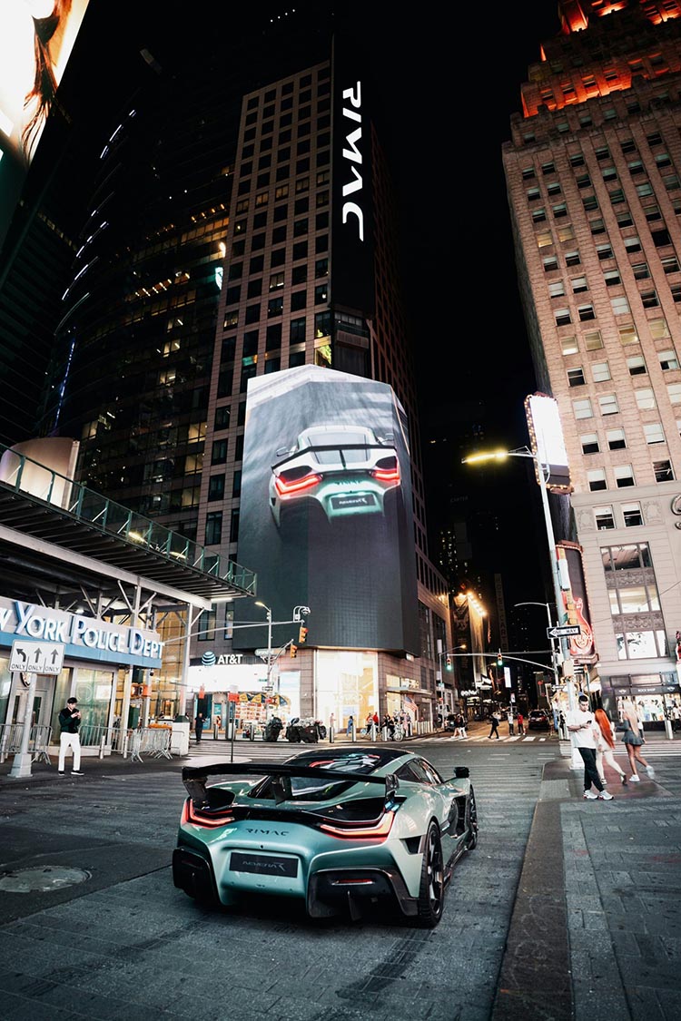 Rimac Automobili Unveils Nevera R Hypercar on U.S. East Coast Tour ...