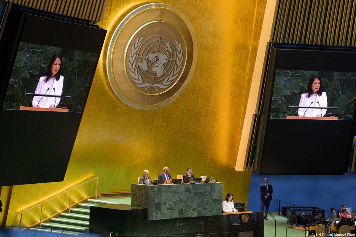 Annalena Baerbock Elected President of UN General Assembly - The Region
