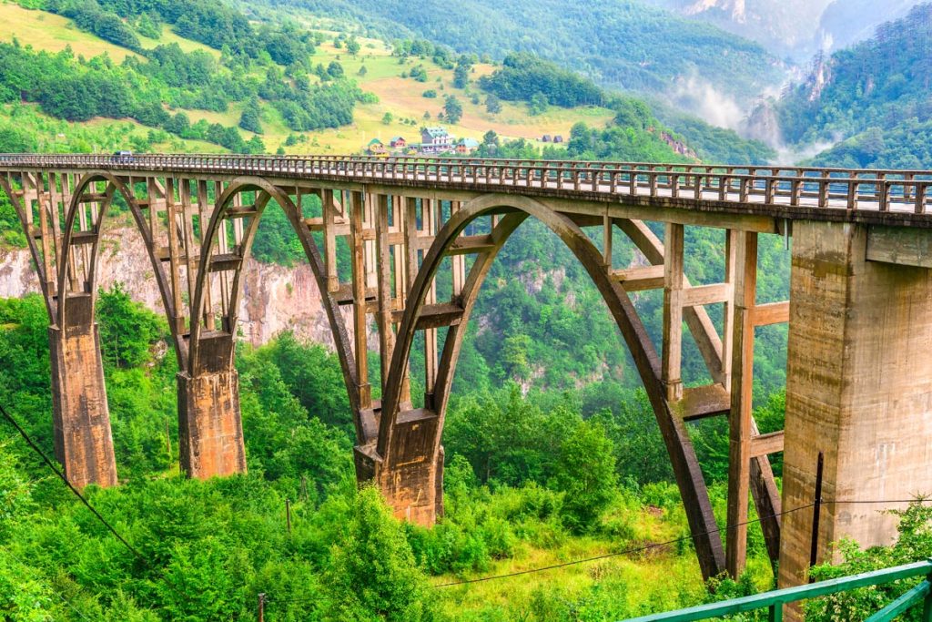 Reconstruction Begins on Montenegro’s Đurđevića Tara Bridge - The Region
