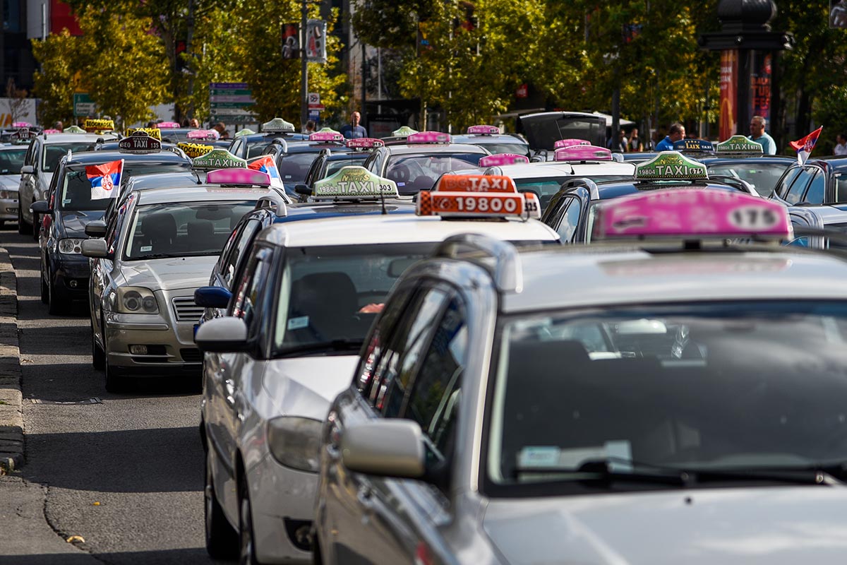 Belgrade Taxi Association Opposes Idea of Unlimited Vehicles and Free ...